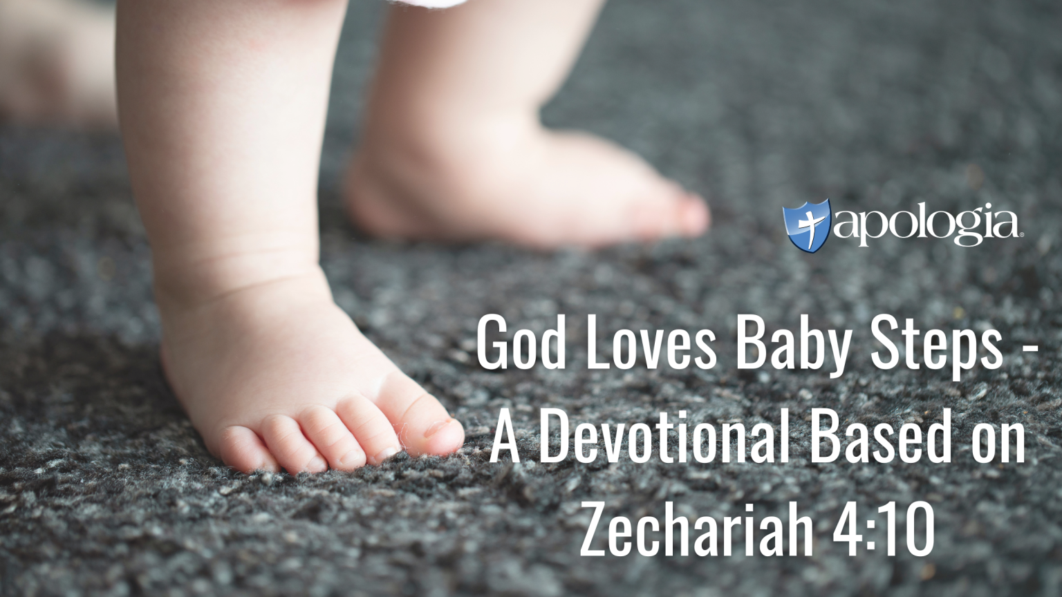 God Loves Baby Steps - A Devotional Based on Zechariah 4:10 - Apologia