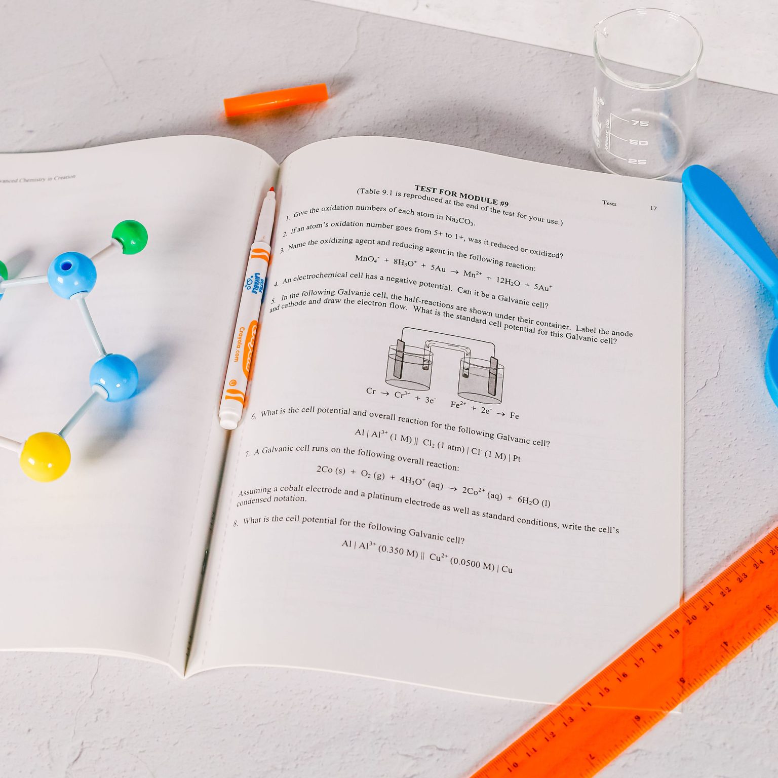 Extra Advanced Chemistry Tests - Apologia