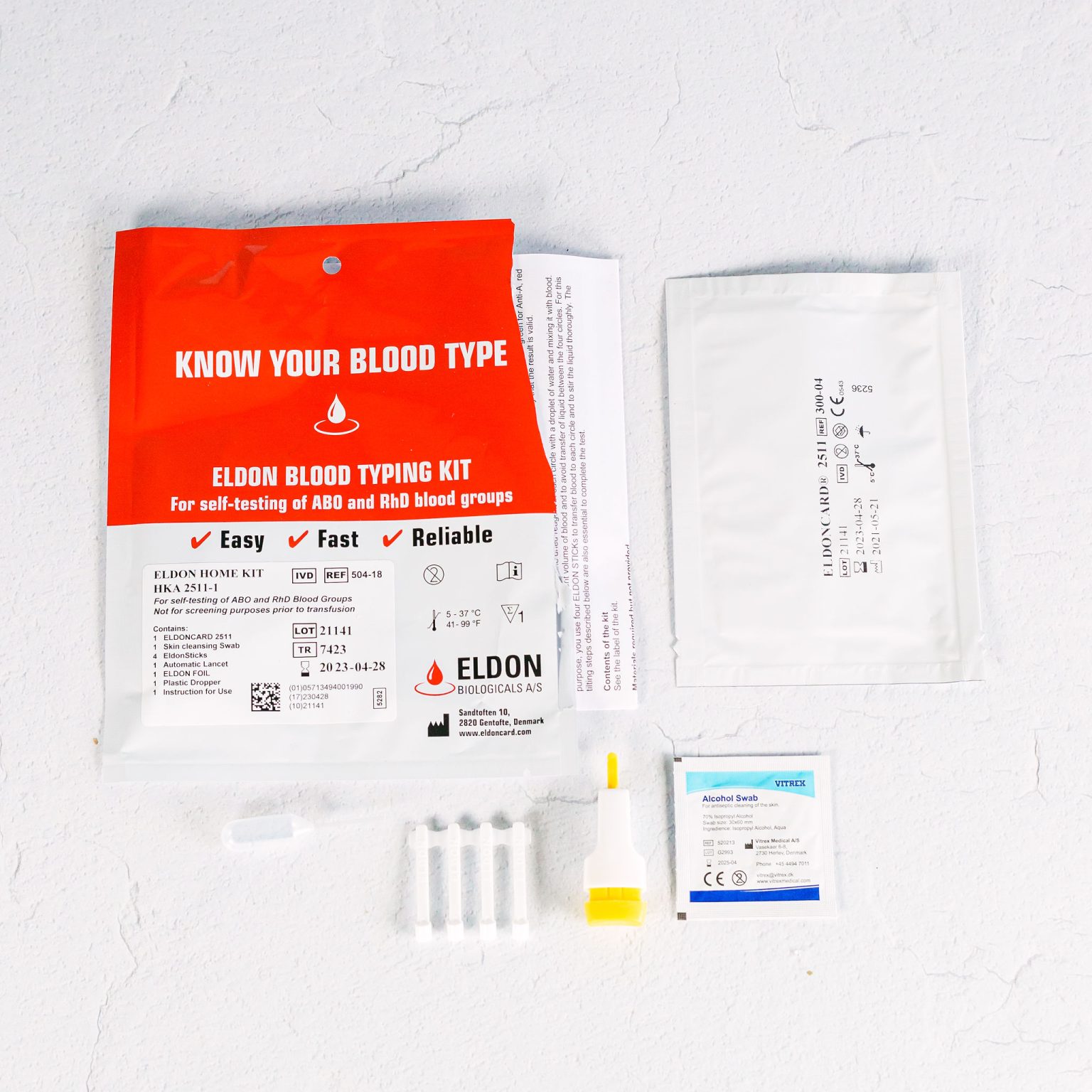 Blood Typing Kit - Apologia