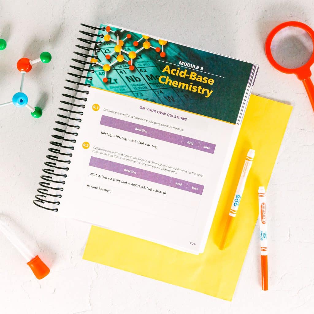 Chemistry Student Notebook - Apologia