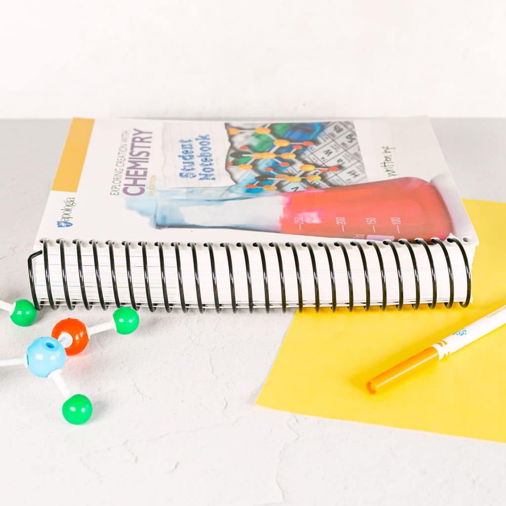 Chemistry Student Notebook - Apologia
