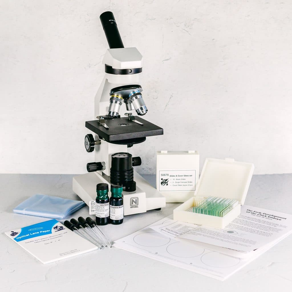 Biology Microscope and Complete Slide Set - Apologia