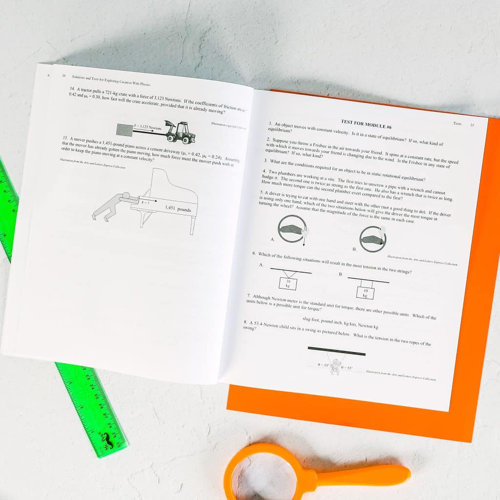 Extra Physics Tests - Apologia