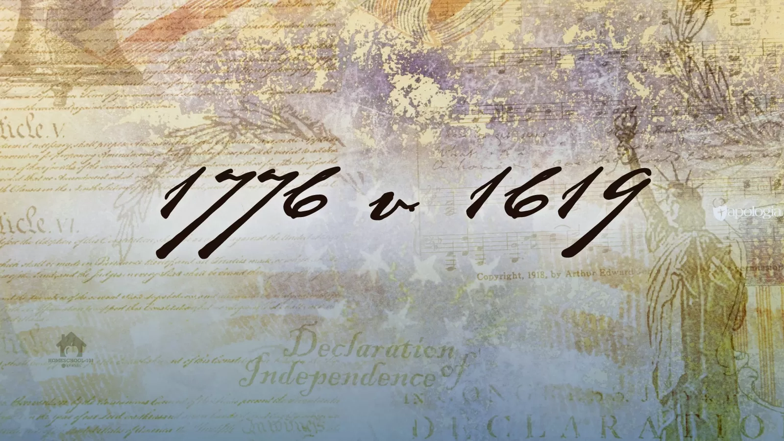 1776 v. 1619 - Apologia