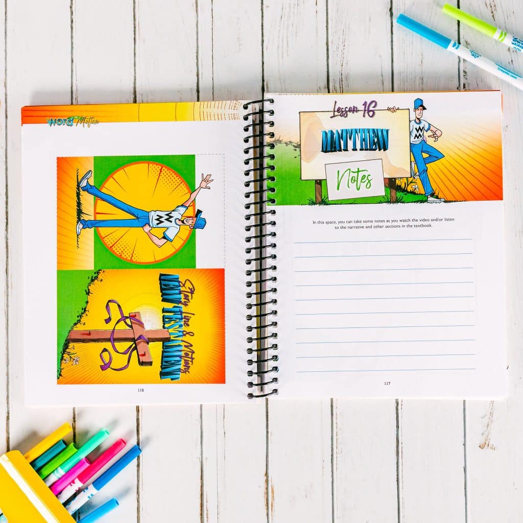 The Word in Motion New Testament Notebooking Journal - Apologia