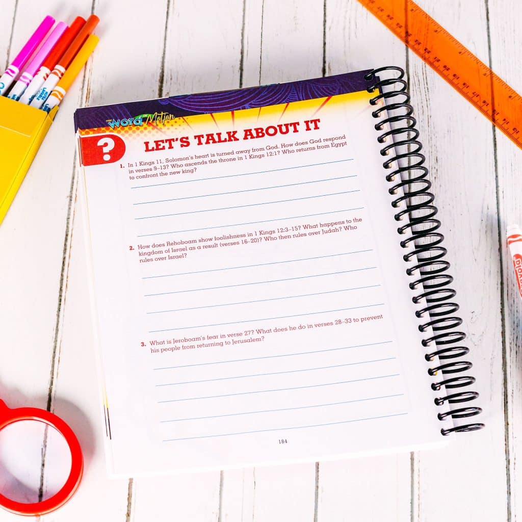 The Word in Motion Old Testament Notebooking Journal - Apologia