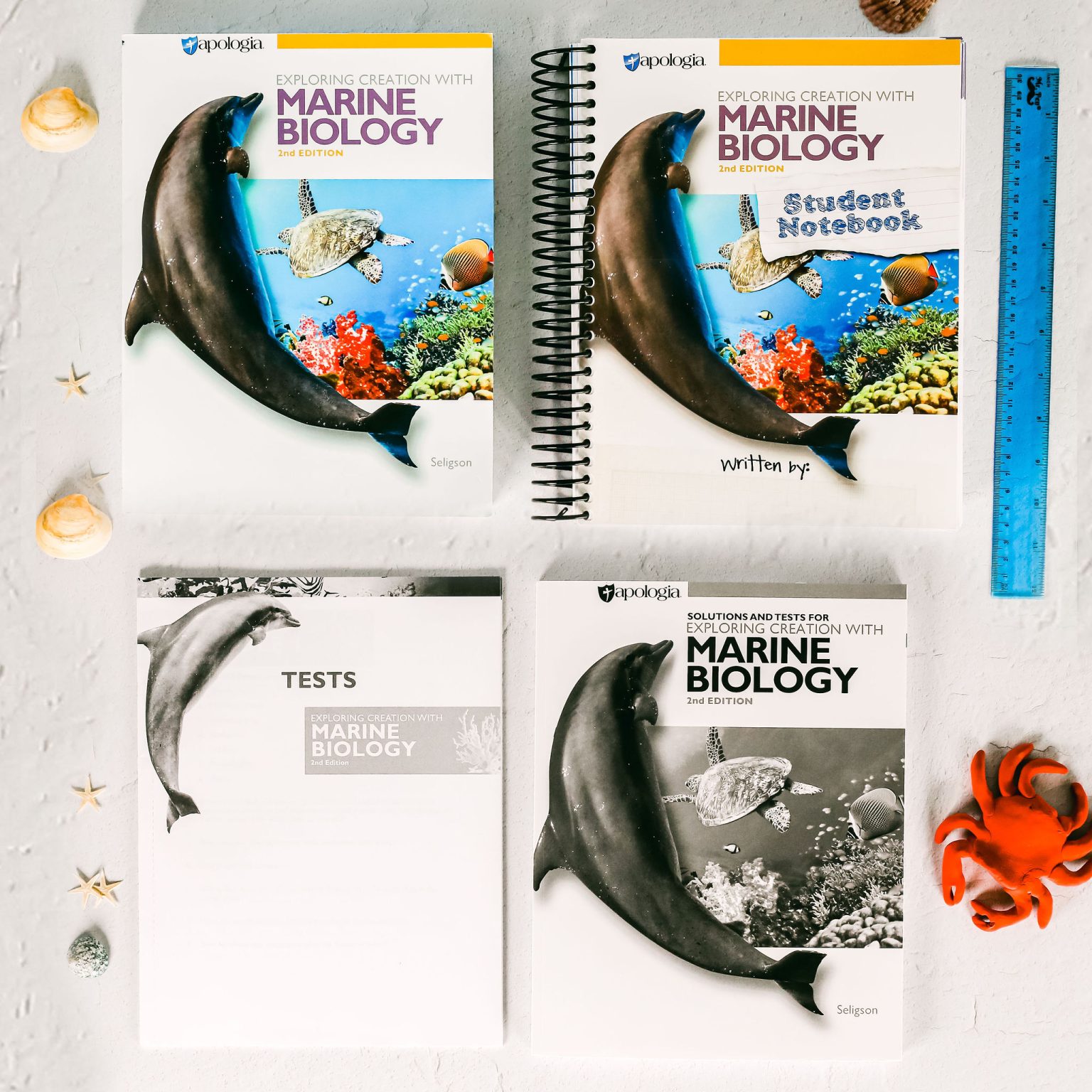 Marine Biology Prepared Slide Set - Apologia