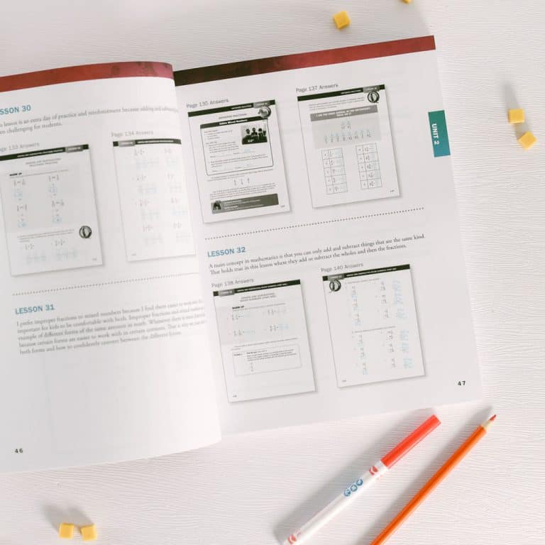 Mathematics Level 5 Teaching Guide & Answer Key - Apologia