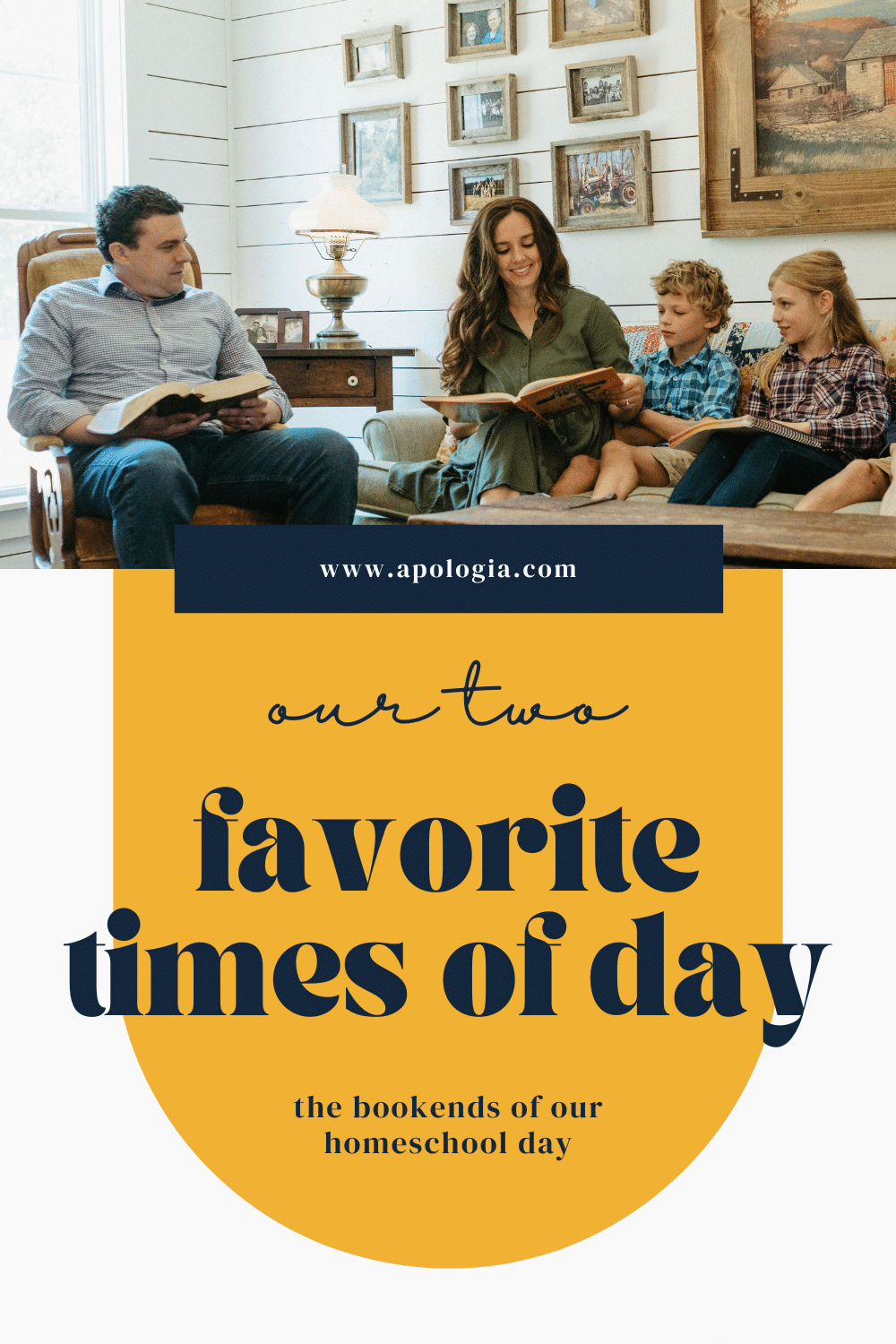 Family Reading and Devotions - Apologia