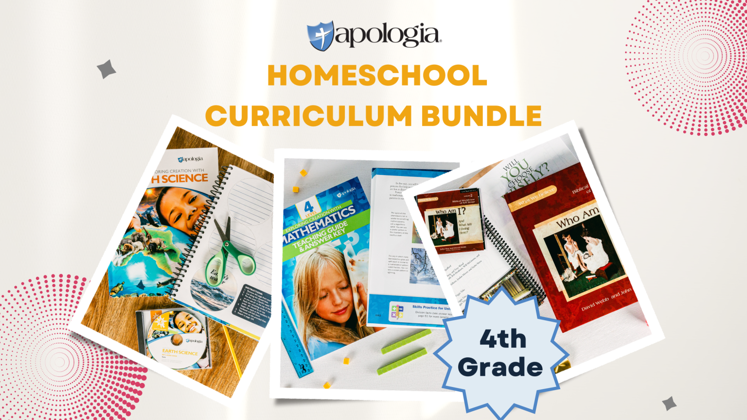 4th Grade Homeschool Curriculum Bundle - Apologia