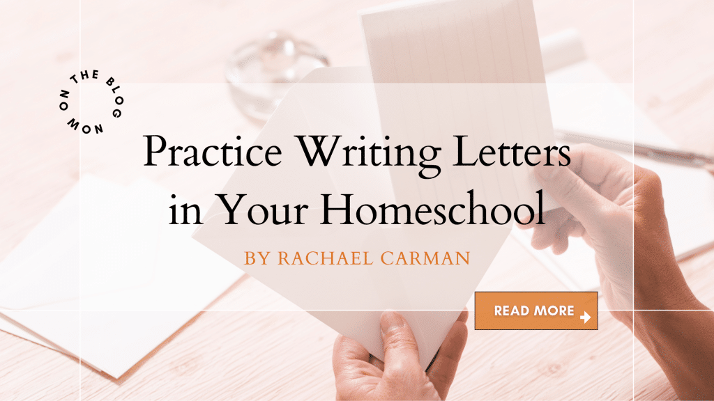 Practice Writing Letters in Your Homeschool - Apologia