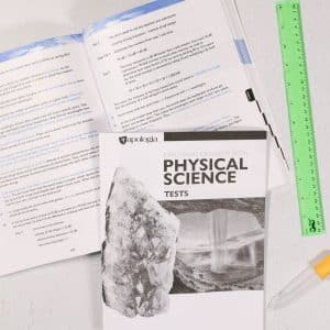 Physical Science Course Guide & Answer Key + Tests - Apologia