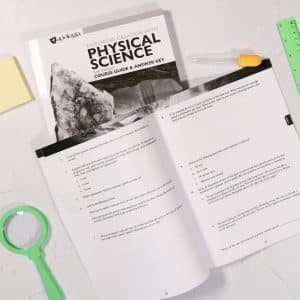 Physical Science Course Guide & Answer Key + Tests - Apologia