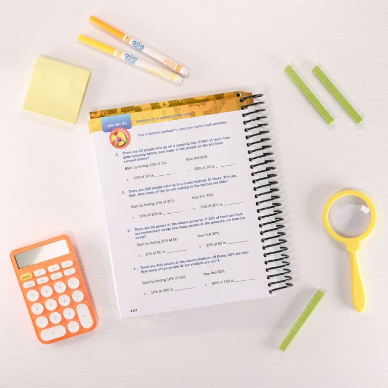 Mathematics Level 6 Student Text and Workbook - Apologia