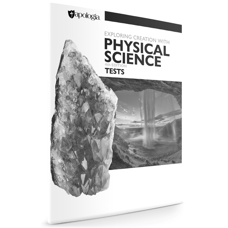 Physical Science Test Pages - Apologia