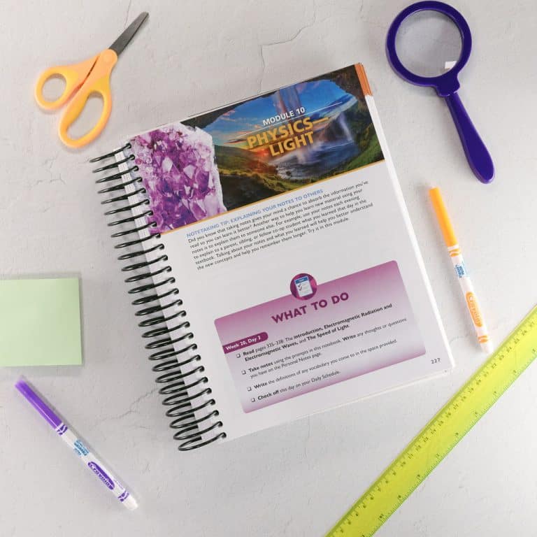 Physical Science Student Notebook - Apologia