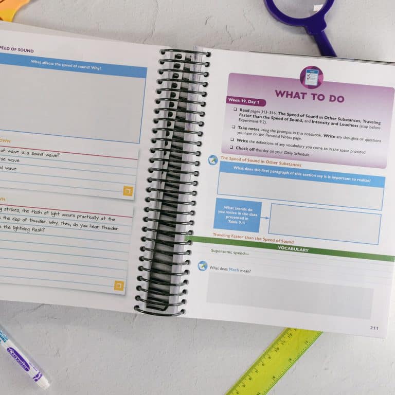 Physical Science Student Notebook - Apologia