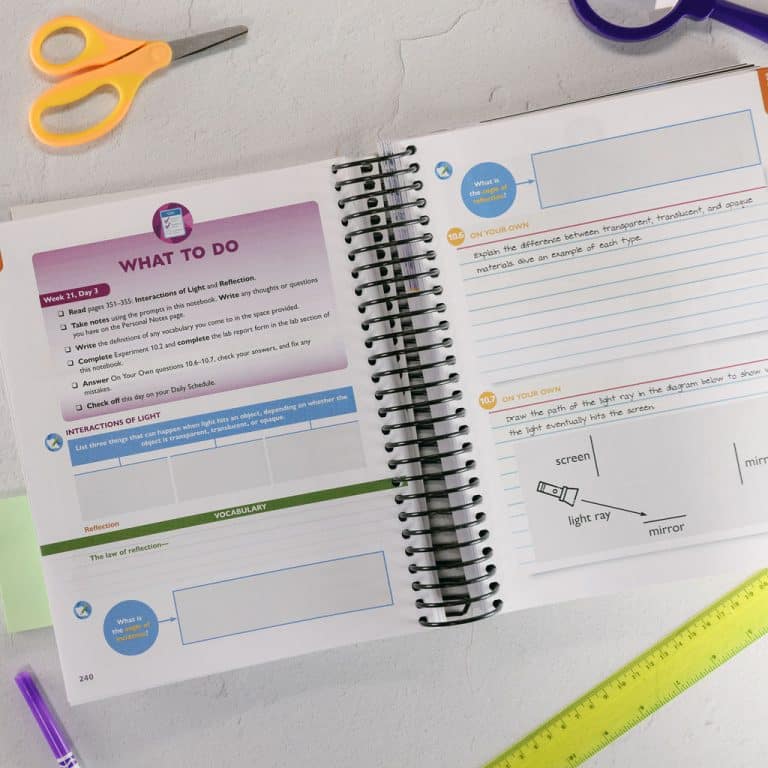 Physical Science Student Notebook - Apologia