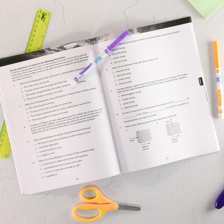 Extra Physical Science Tests - Apologia