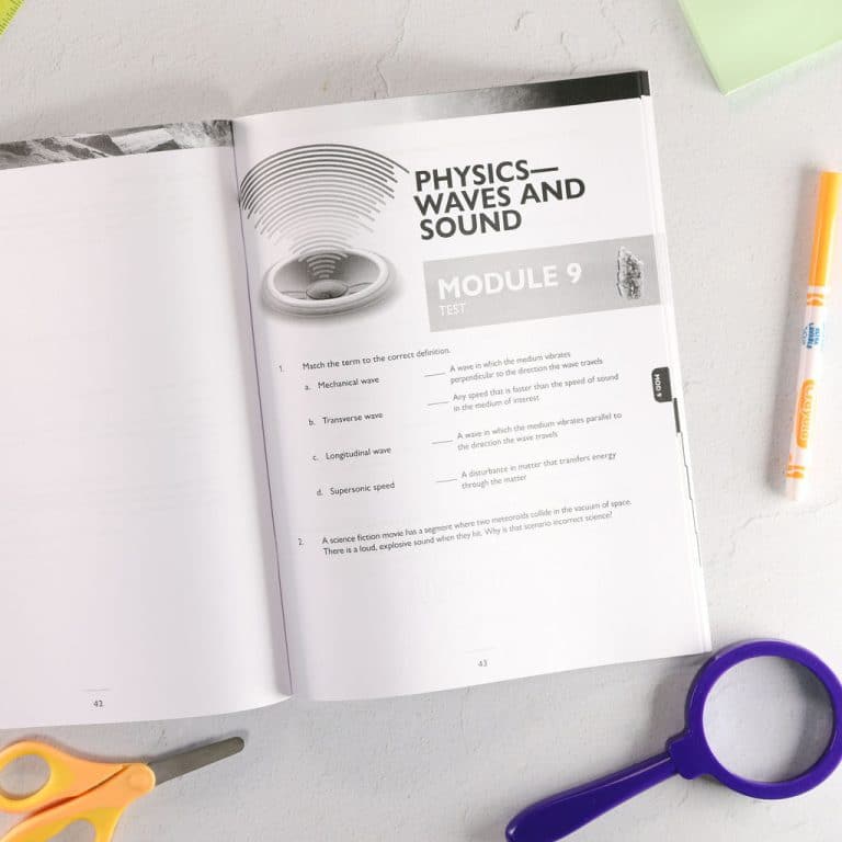 Extra Physical Science Tests - Apologia