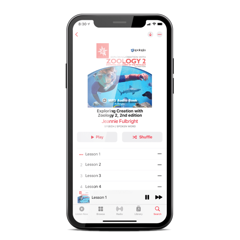 Zoology 2 Textbook - Apologia