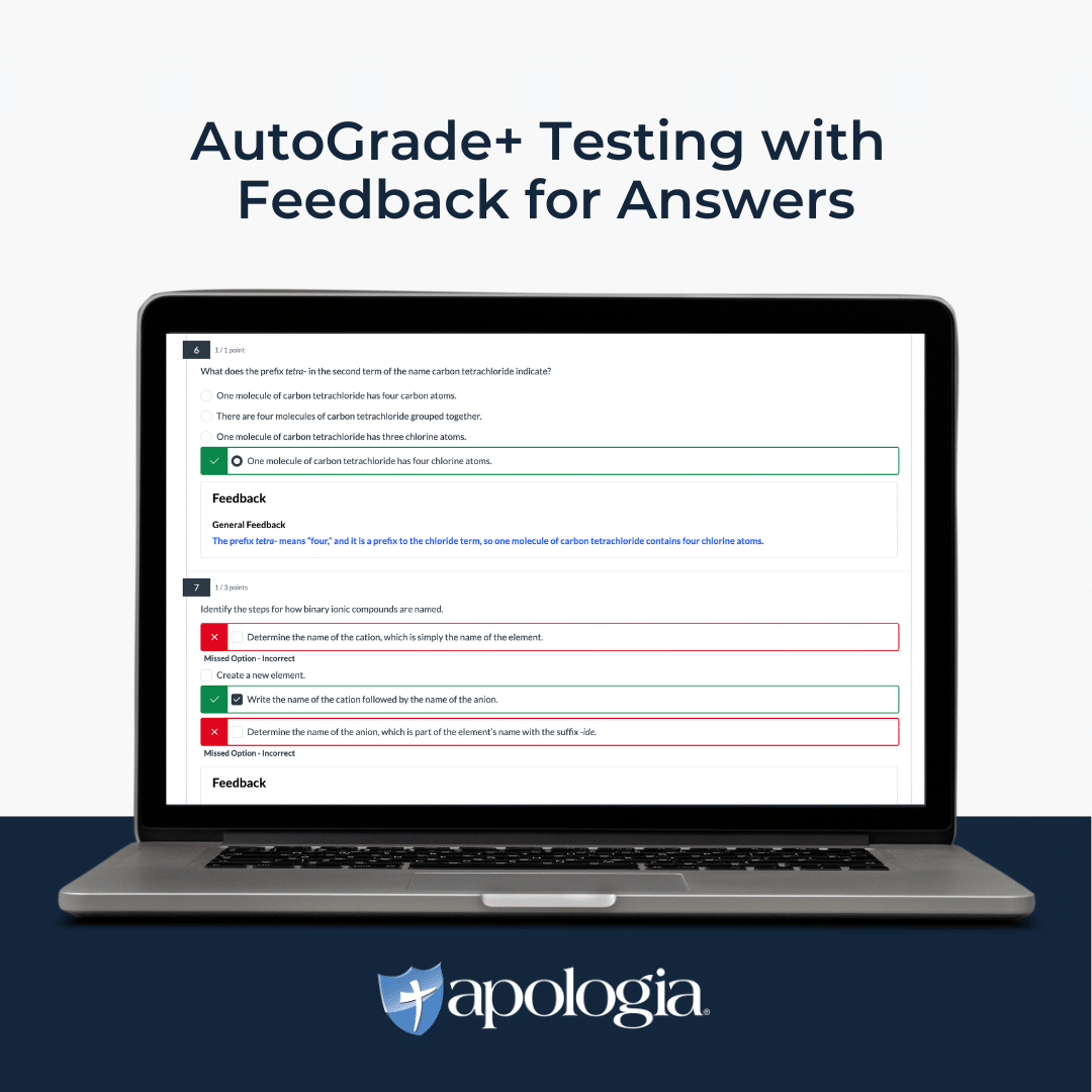 Self-Paced Online: Physical Science - Apologia