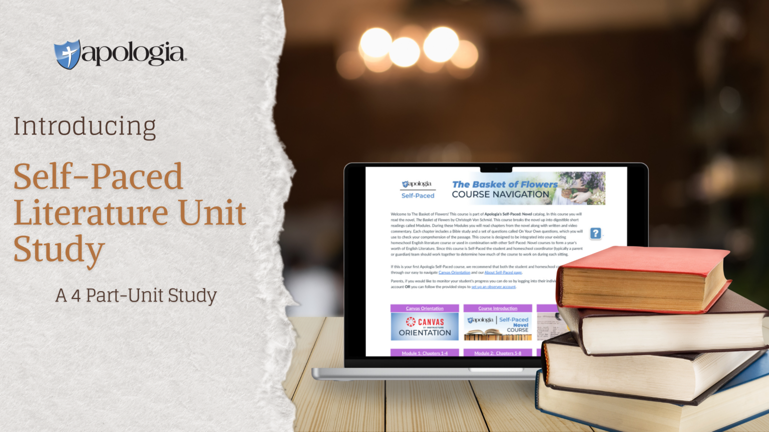 Introducing Self-Paced Literature Unit Study - Apologia
