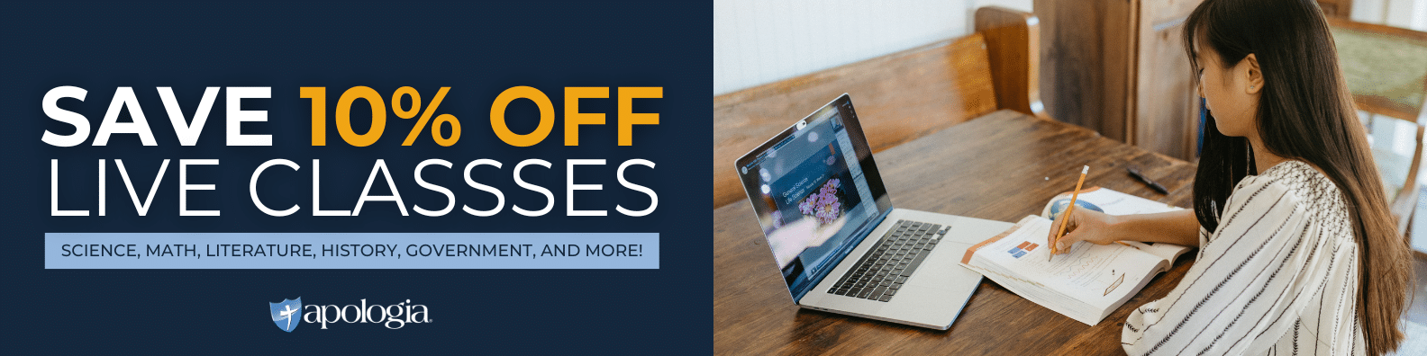 Award-Winning Live Classes from Apologia