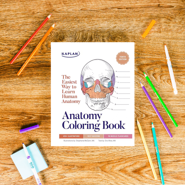 Kaplan Anatomy Coloring Book - Apologia