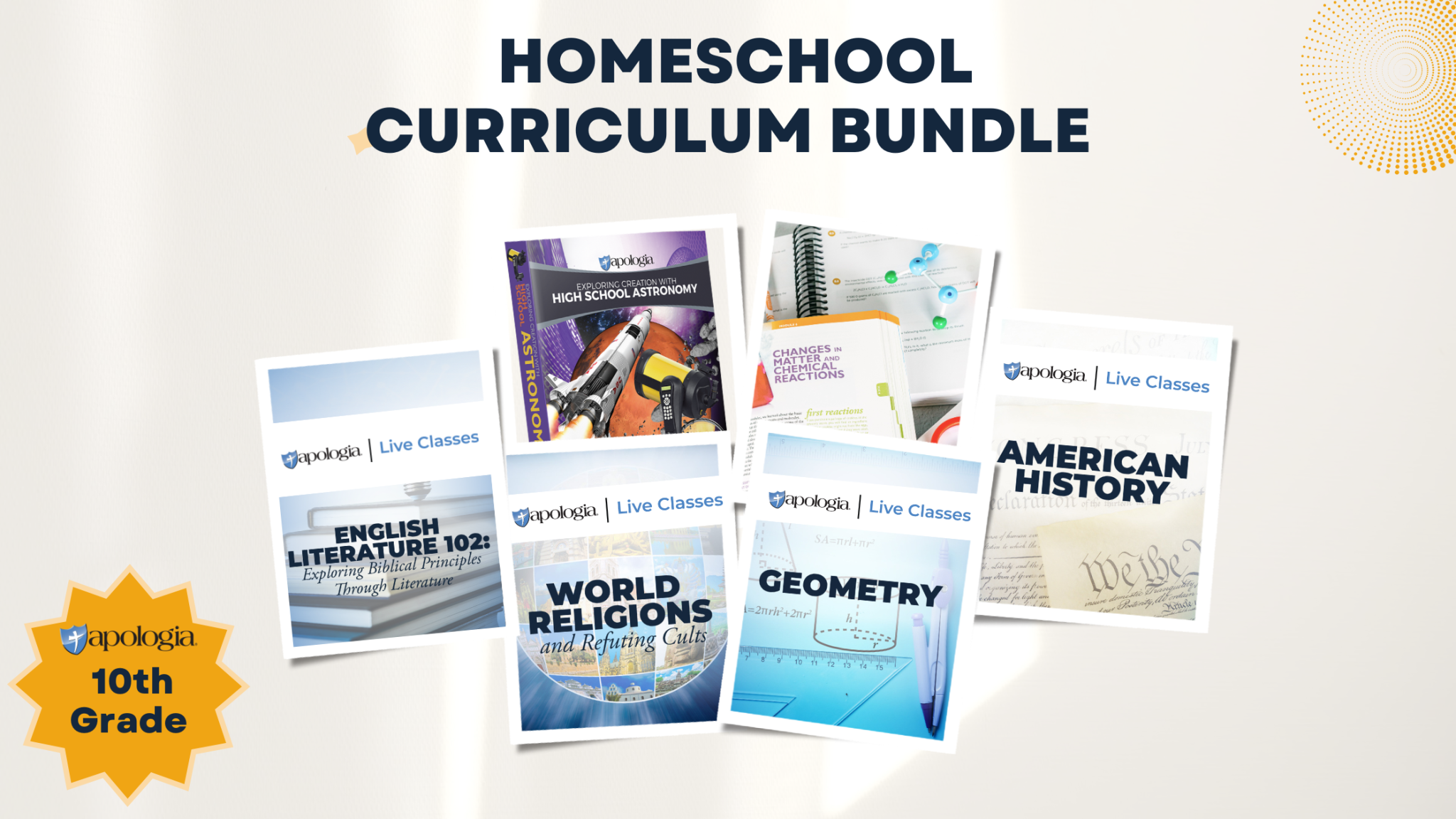 10th Grade Curriculum Bundle - Apologia